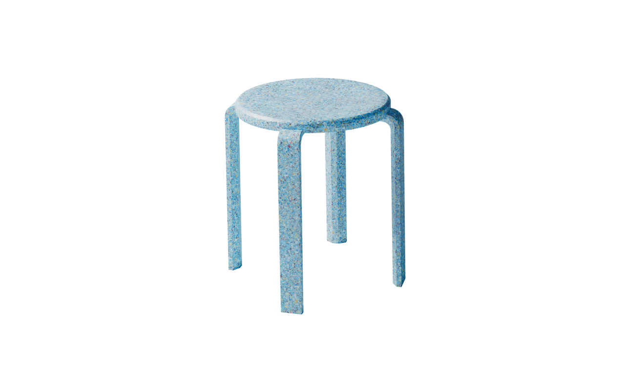 Un tabouret recyclé en billet de banque. – Maximum